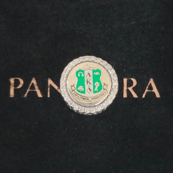 Pandora | Jewelry | Pandora Aka Charm Alpha Kappa Alpha Sorority Charm ...